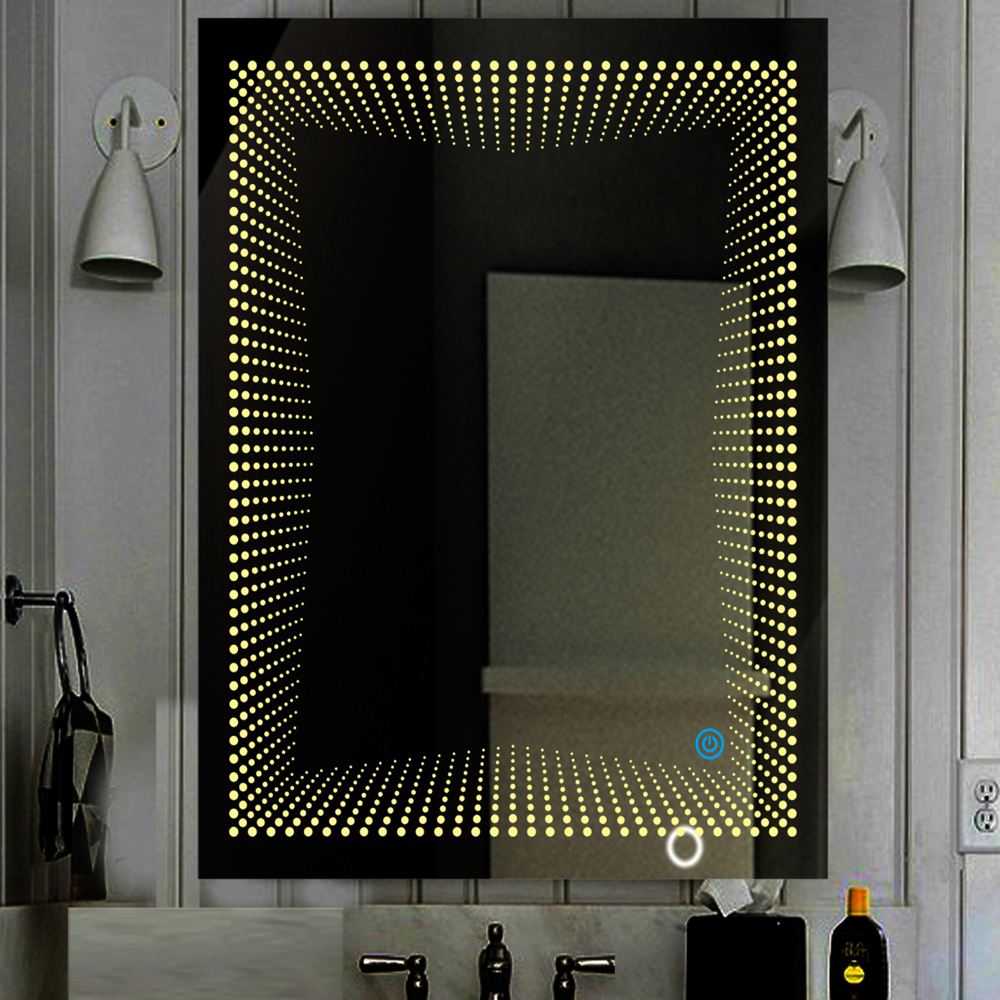 Rectangular LED Mirror Bathroom – Reflection Glass