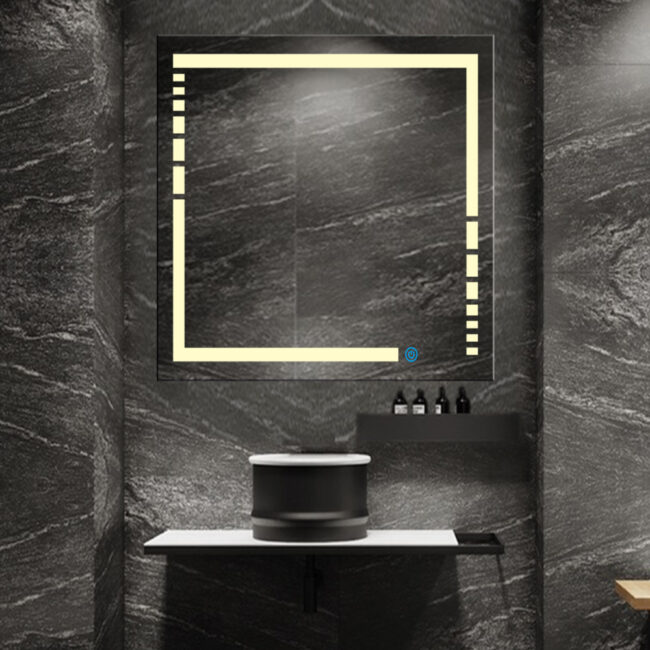 Rectangle LED Mirror Bathroom – Reflection Glass
