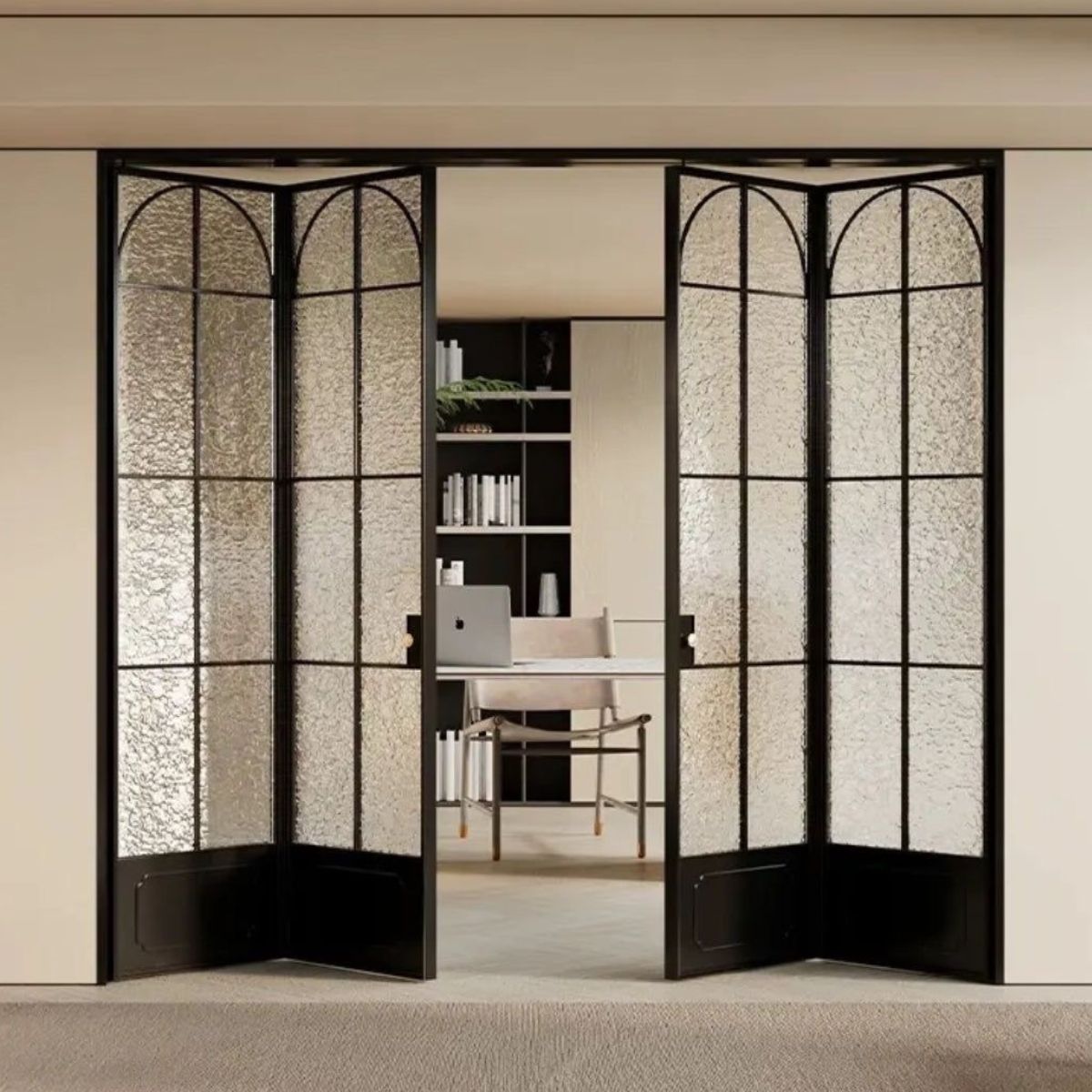 Folding Glass Partitions in India | Flexible Space Solutions