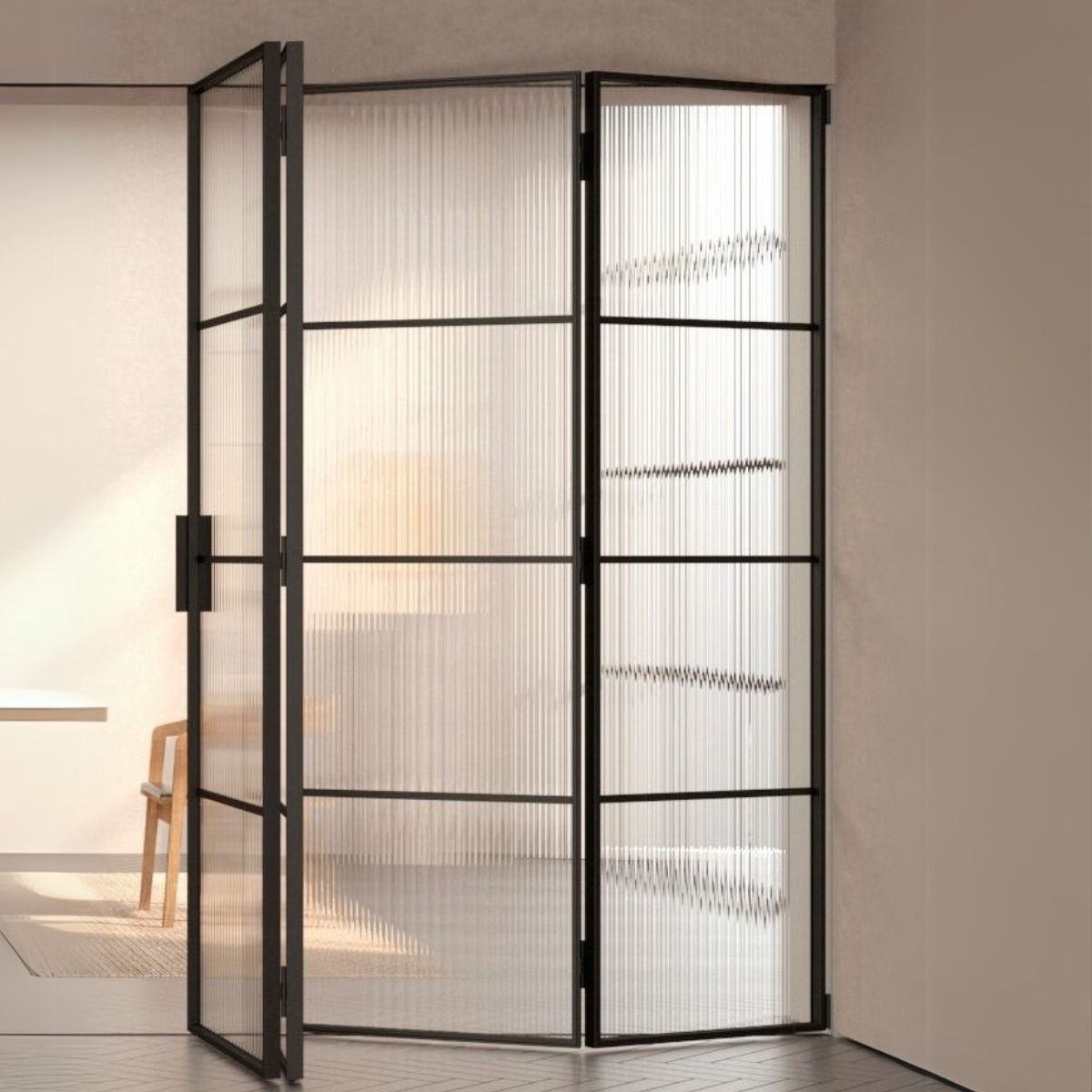 FOLDING PARTITIONS – Reflection Glass