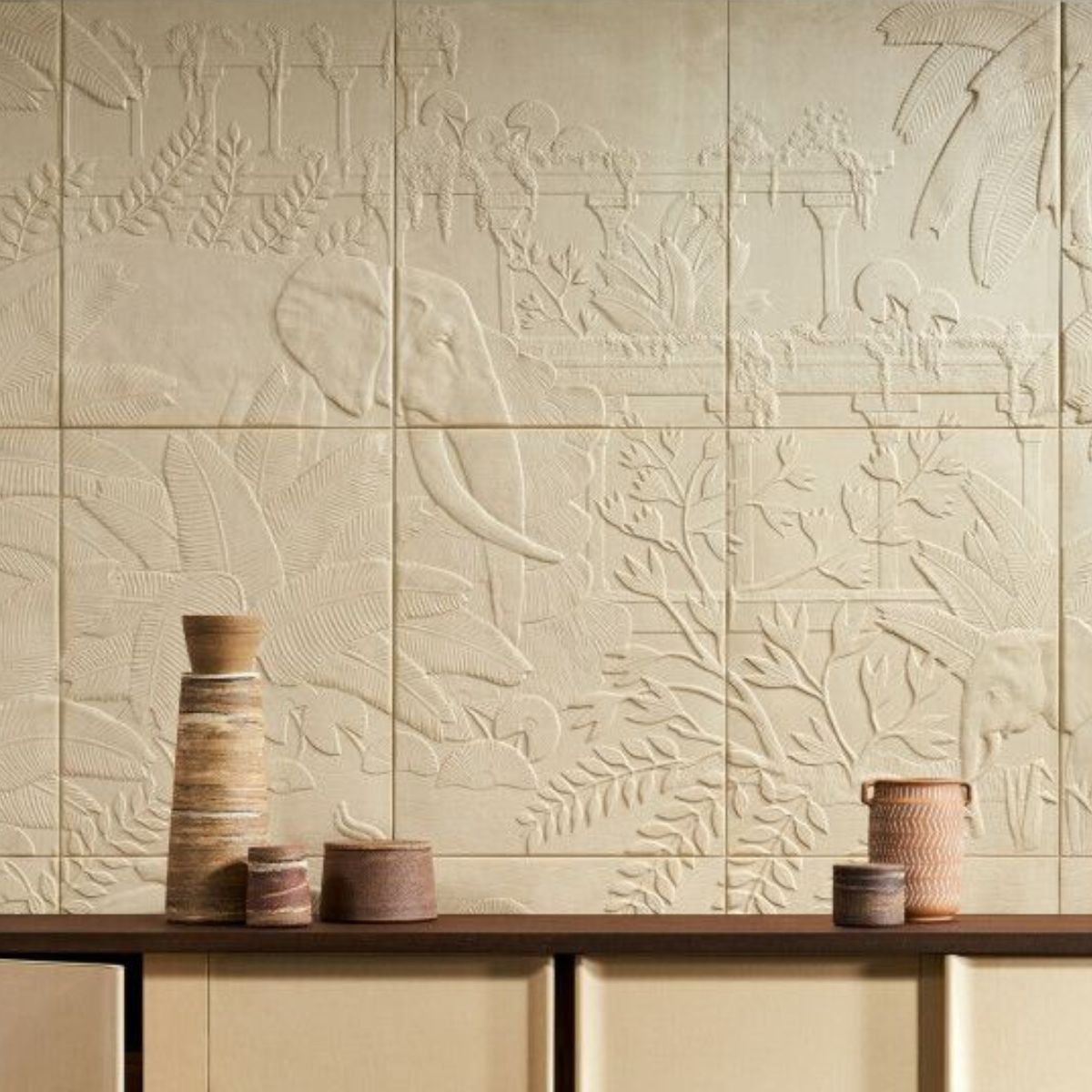 Stone Art Wall Murals | Custom 3D Stone Wall Designs in India