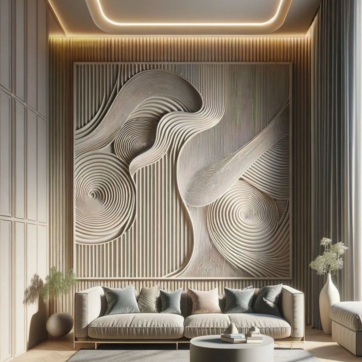 Stone Art Wall Murals | Custom 3D Stone Wall Designs in India
